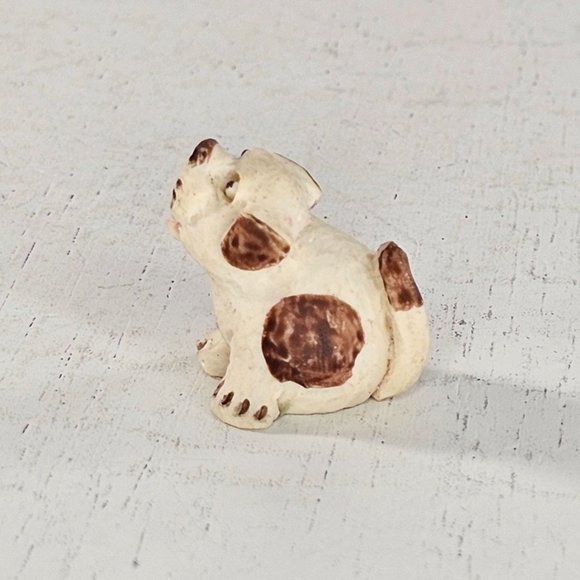 Peter Fagon | Accents | Peter Fagan Dog Spotted Puppy Sitting Miniature ...